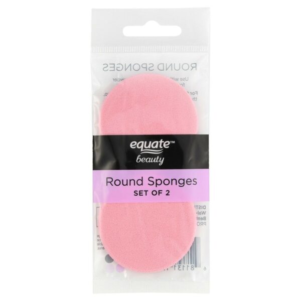 Equate Beauty Round Sponges (2-Count) – Essential Staples LLC
